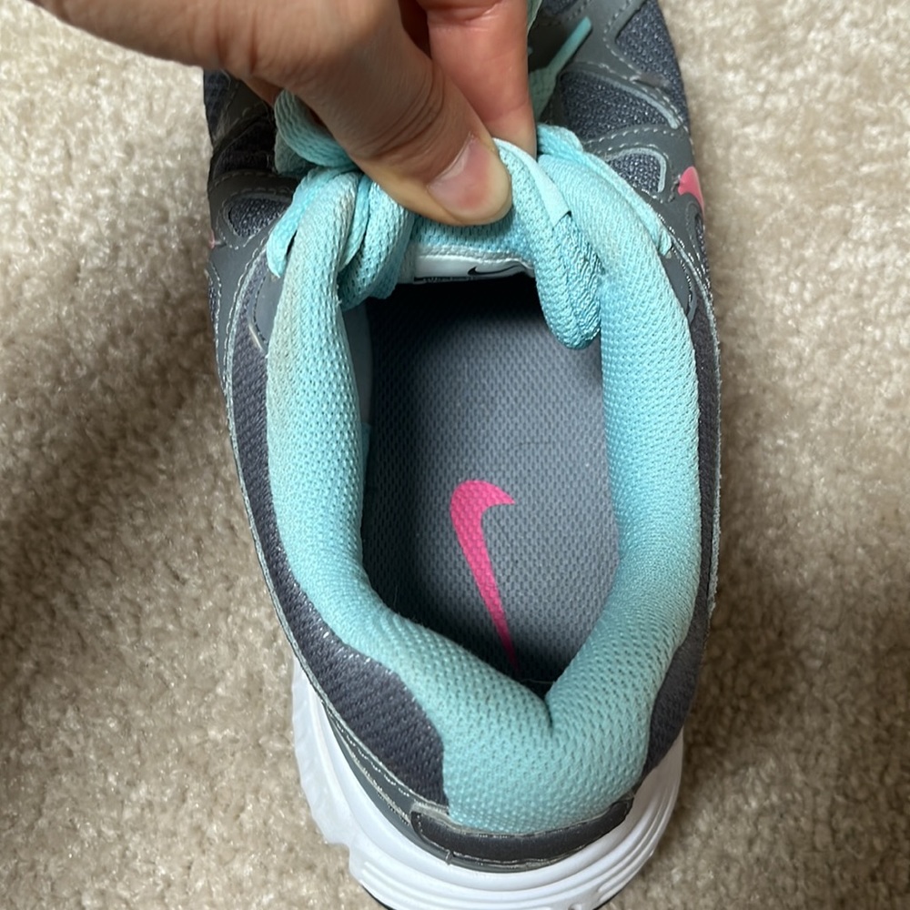 Nike Revolution Snickers, Gray And Light Blue,Good Co… - Gem